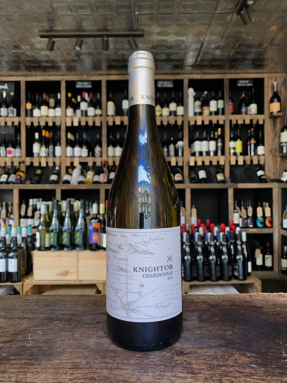 Chardonnay, Knightor Winery, Cornwall